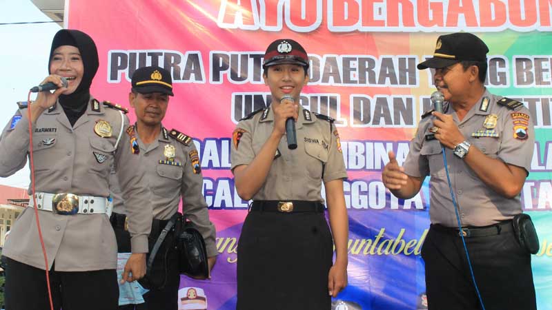 Sosialisasi Pembinaan Calon Anggota Polri, Hadirkan Siswa Sepolwan Asli ...