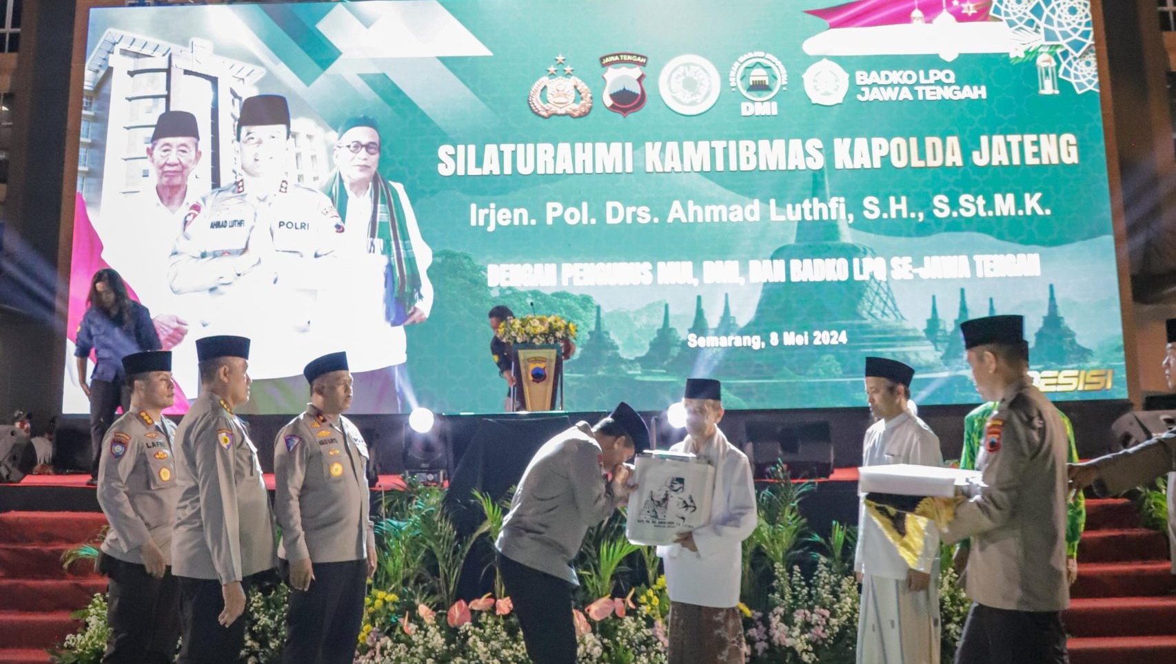Dalam Silaturahmi Kamtibmas, Kapolda Jateng Mendapat Ucapan Terima Kasih dan Harapan Dari Ketua ...
